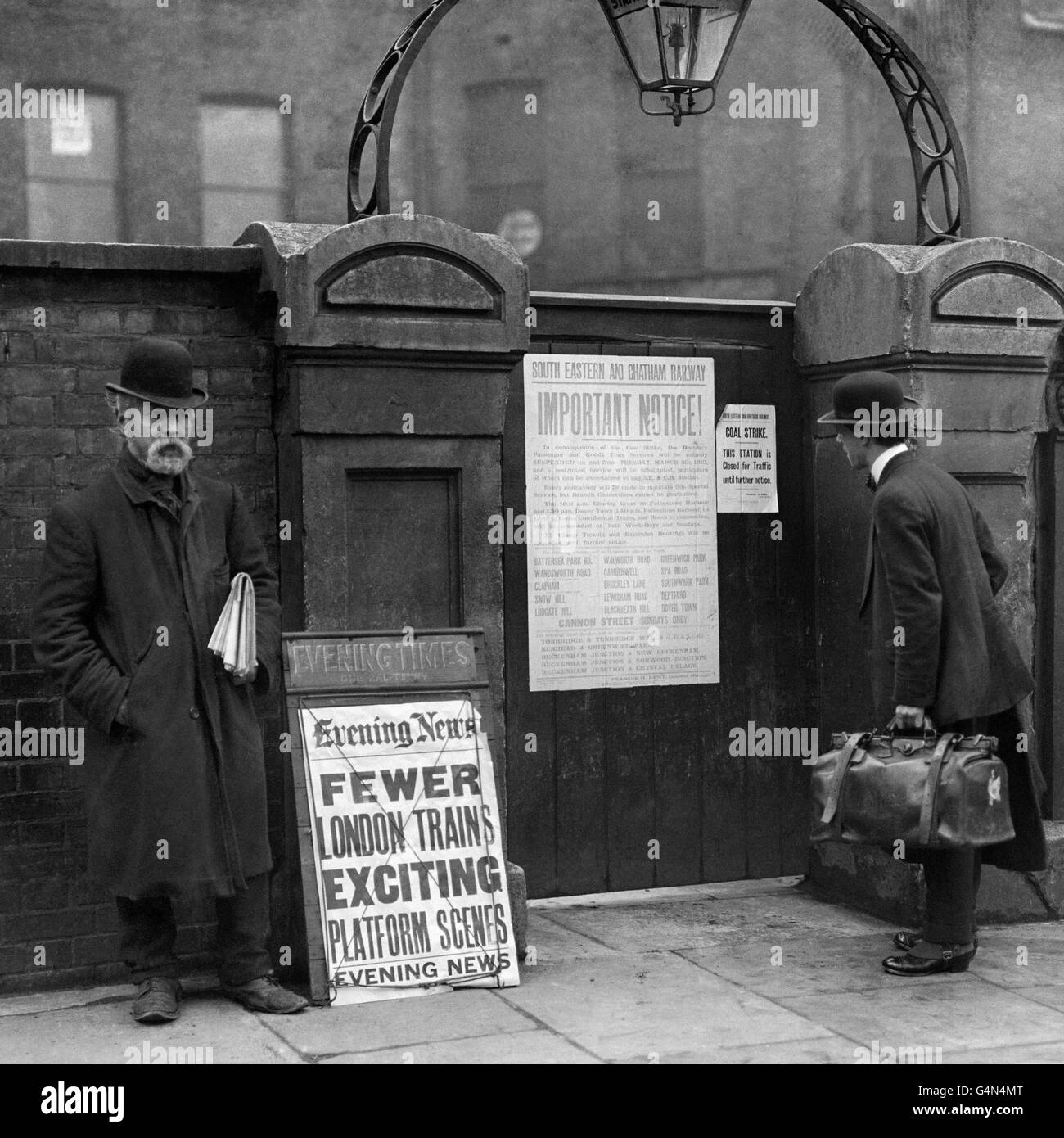 British Politics - Strikes - Coal Strike - 1912 Stock Photo - Alamy