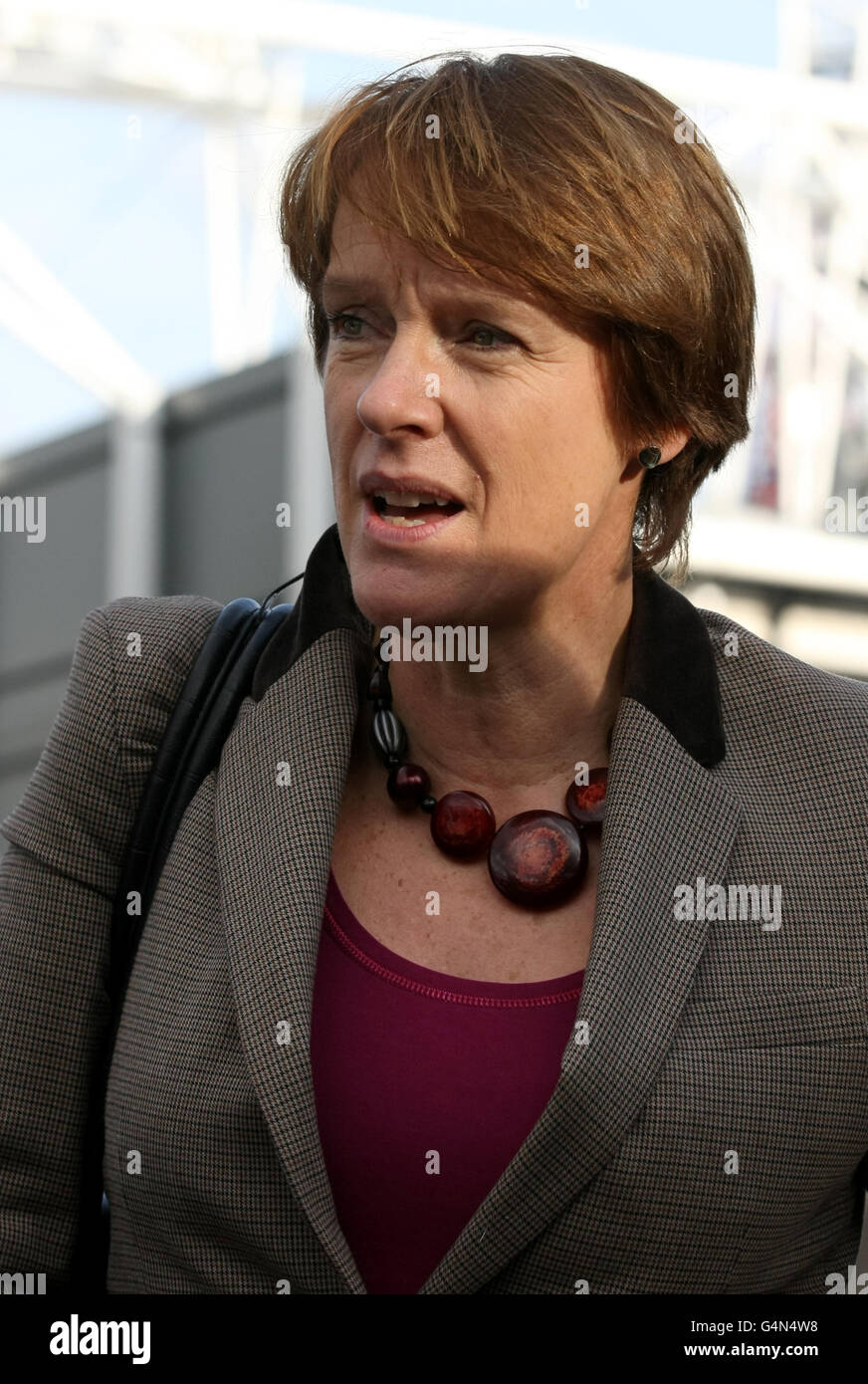 Caroline Spelman Secretary of State for DEFRA during the official ...