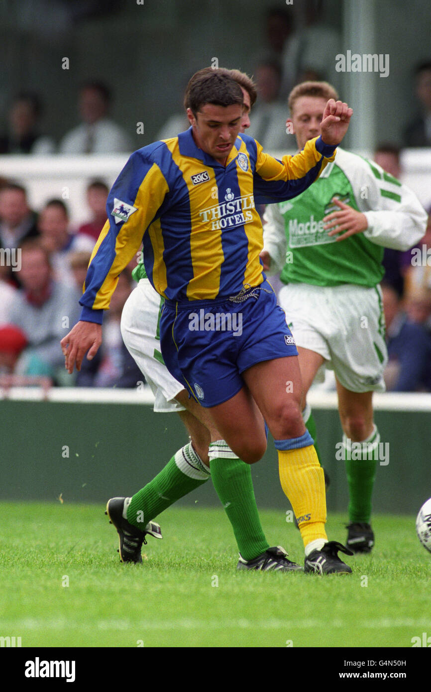 Soccer - Pre-Season Friendly - Hibernian v Leeds United - Easter Road ...