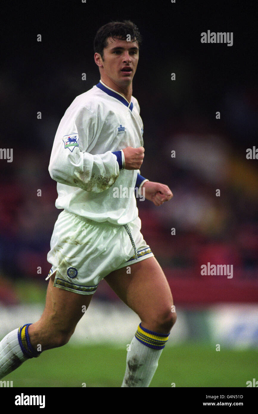 Gary Speed Leeds United High Resolution Stock Photography and Images ...