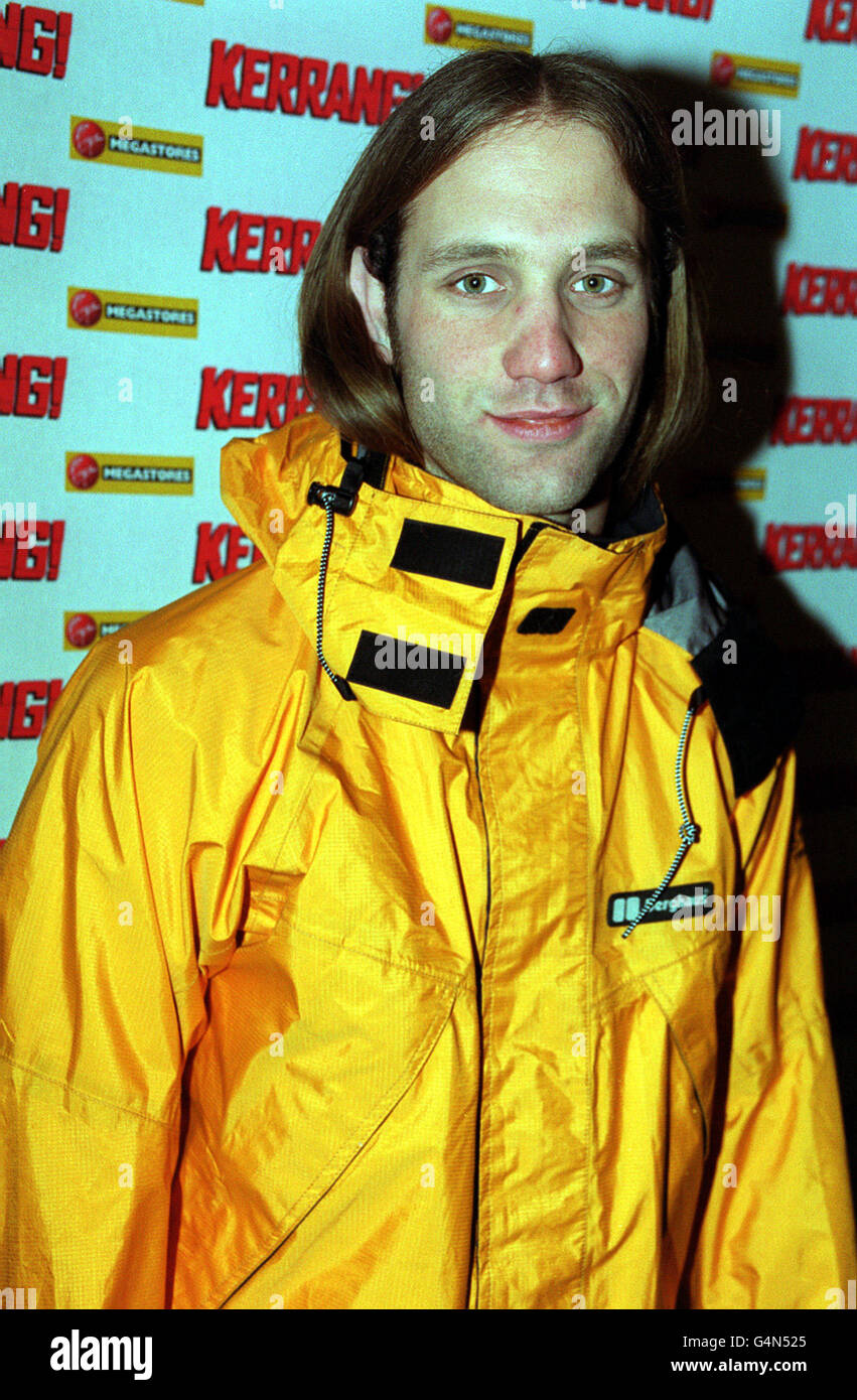 Gary Stringer of the band Reef at the Kerrang music awards at the ...