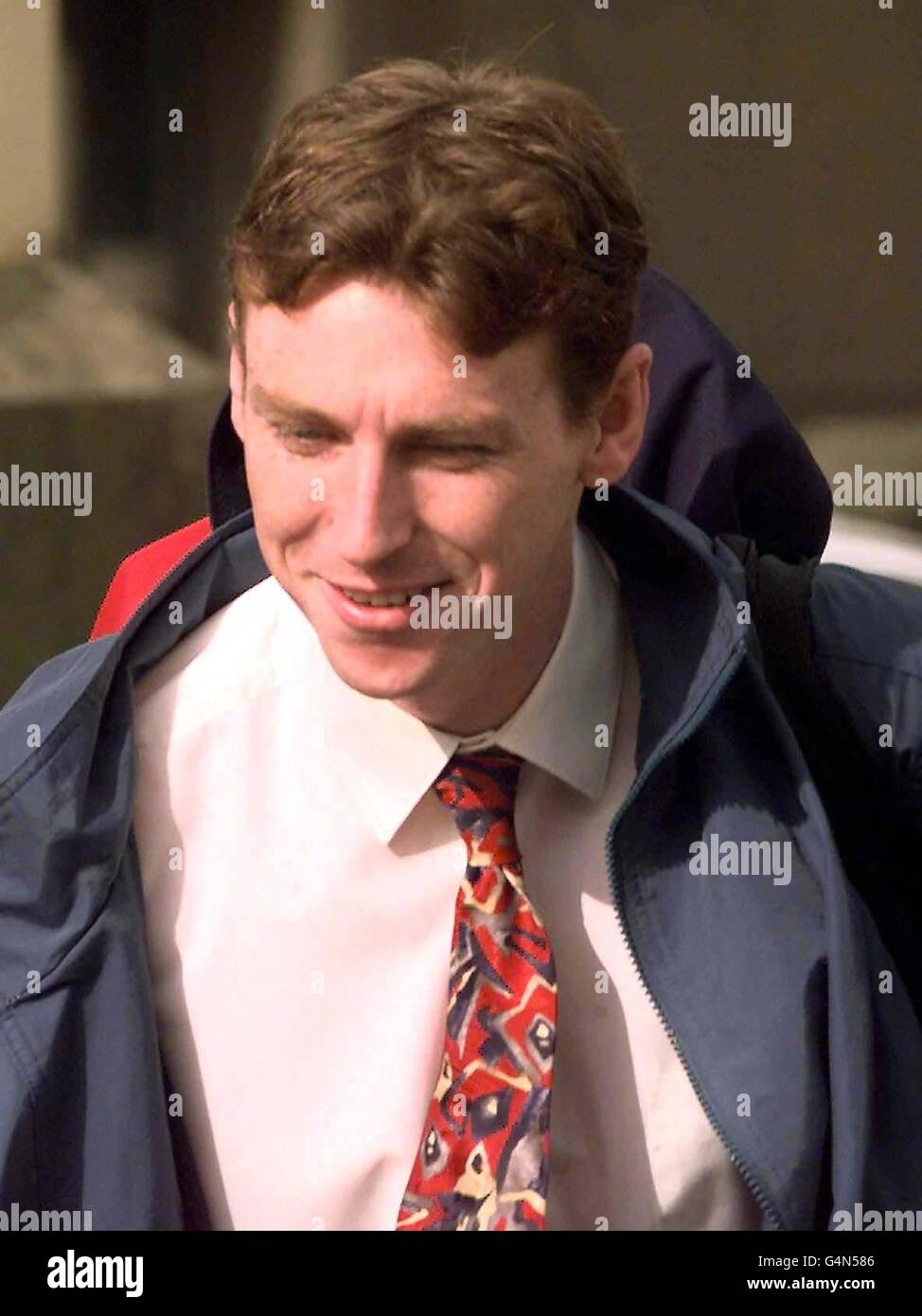 Schoolteacher Michael Edson, 31, arriving at Bradford Crown Court ...