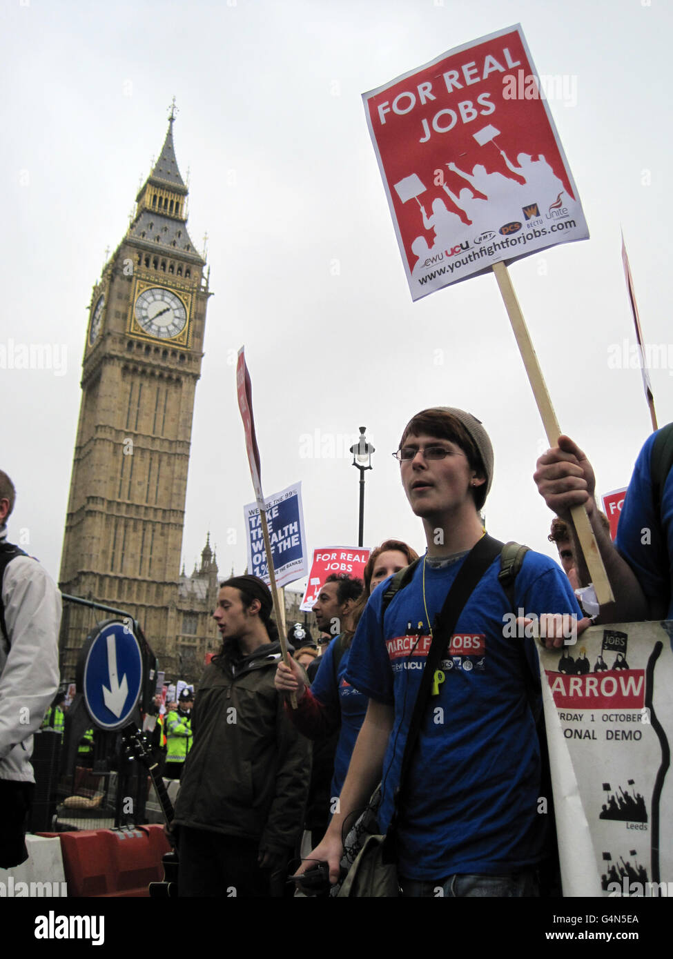 A group of activists recreated the famous 1936 Jarrow March for Jobs ...