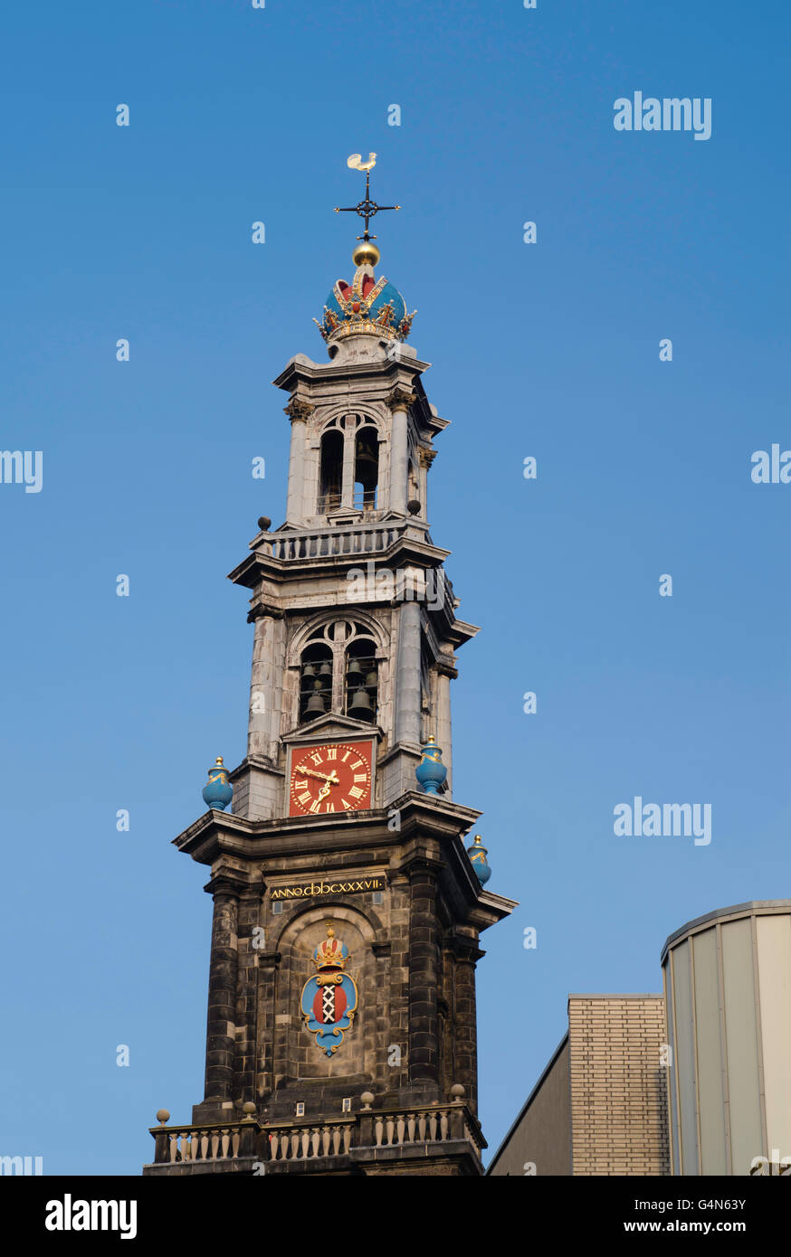 Westerkerk church windows hi-res stock photography and images - Alamy