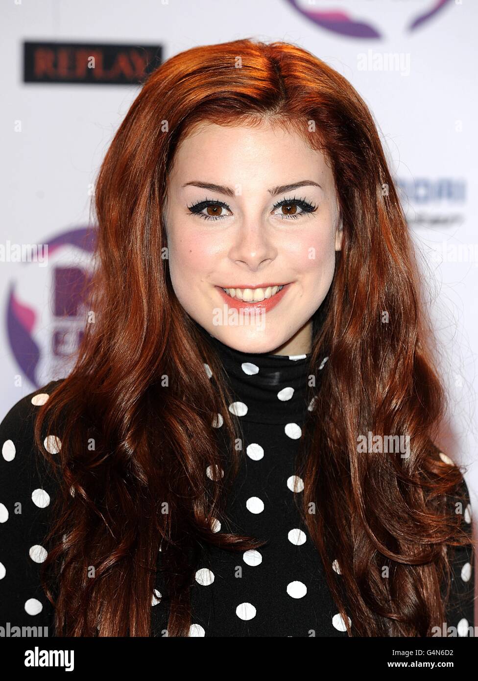 Lena arriving for the 2011 MTV Europe Music Awards at the Odyssey Arena ...
