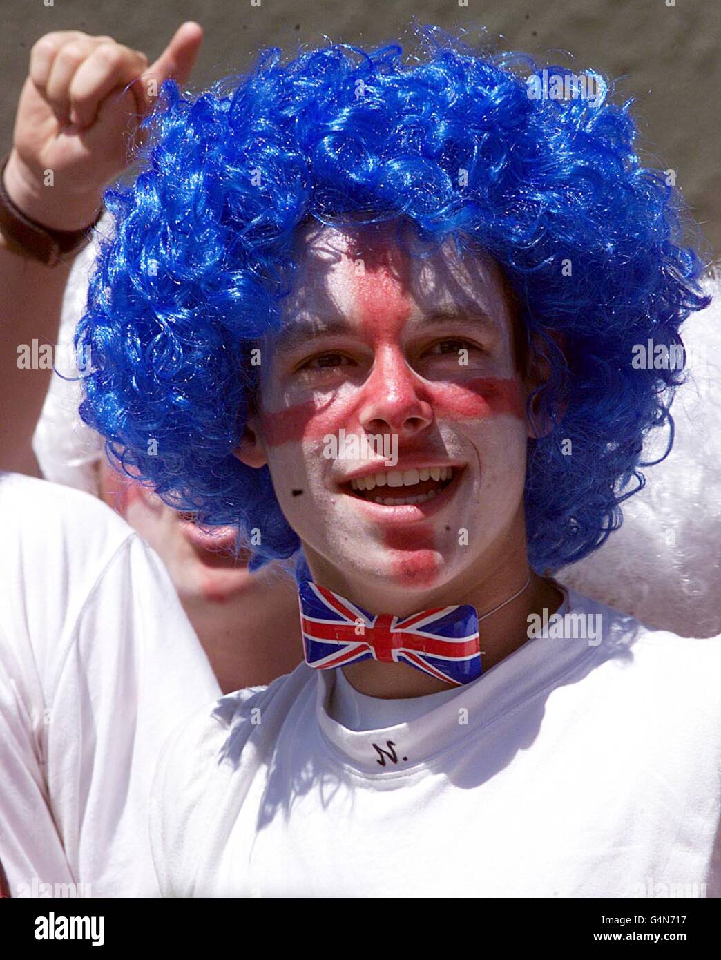 TENNIS /Wimbledon fans 1 Stock Photo - Alamy