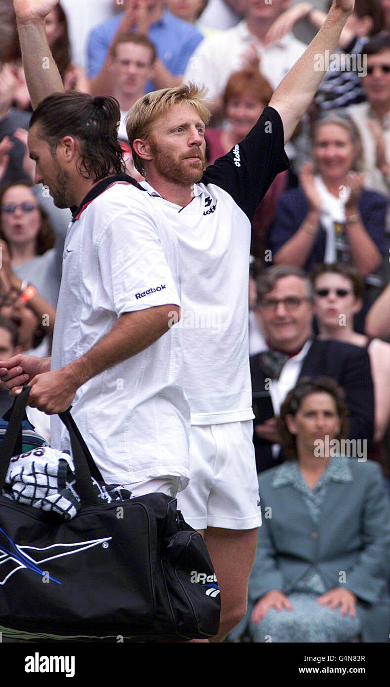 Boris becker wimbledon 1999 hi-res stock photography and images - Alamy