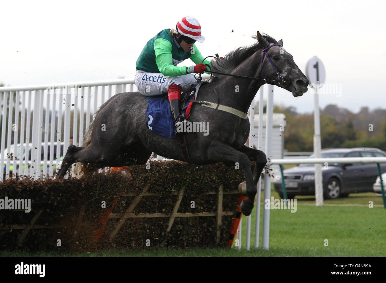 Horse Racing - Warwick Racecourse Stock Photo - Alamy