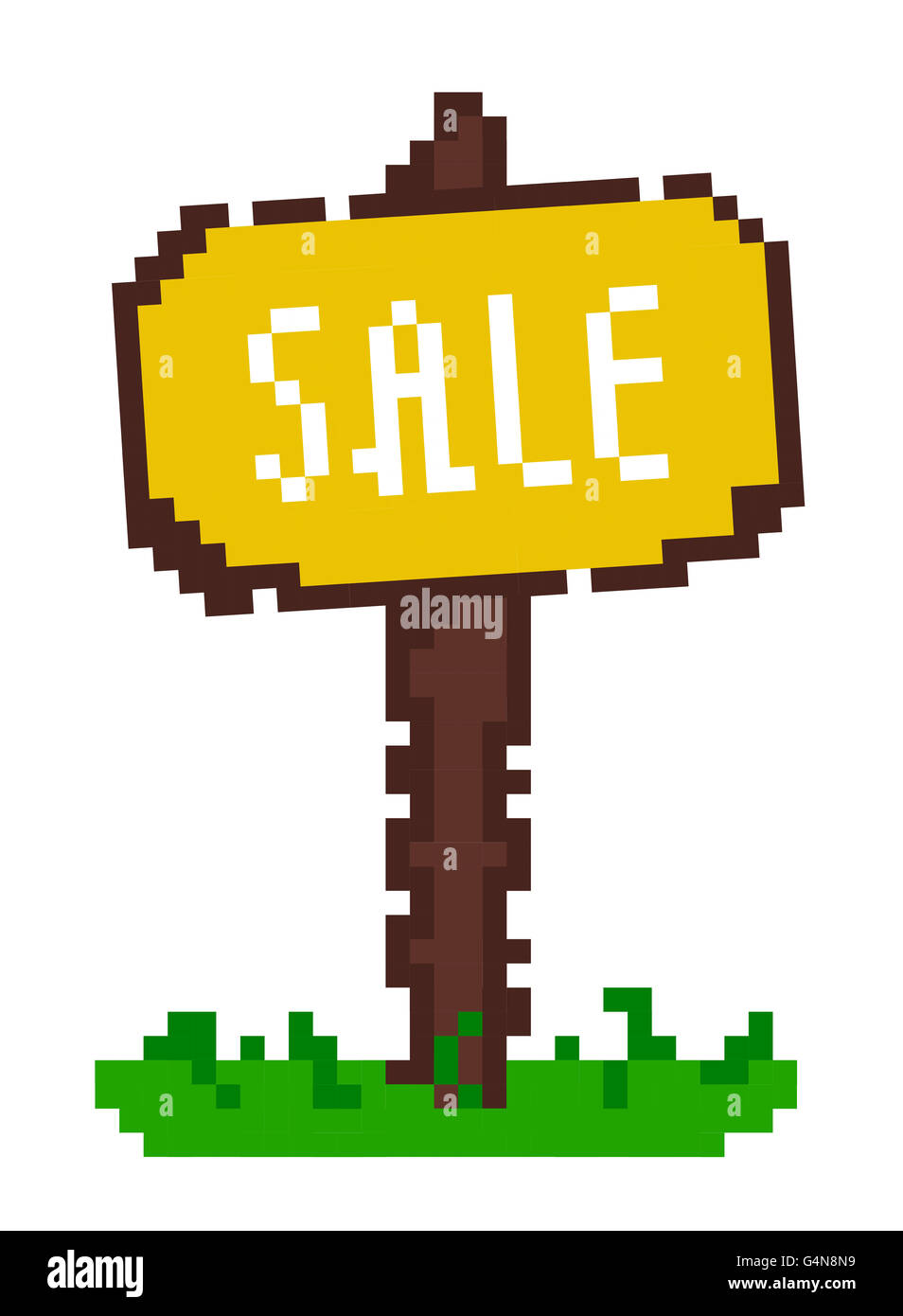 Pixel pixels Cut Out Stock Images & Pictures - Alamy