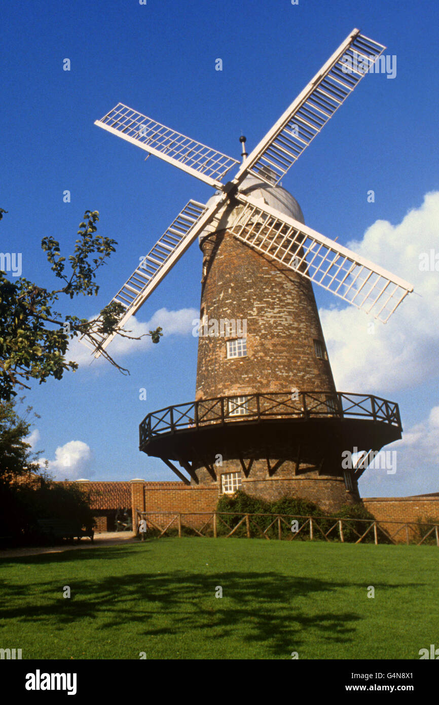 Nottingham windmill built by father 19th century mathematical physicist ...