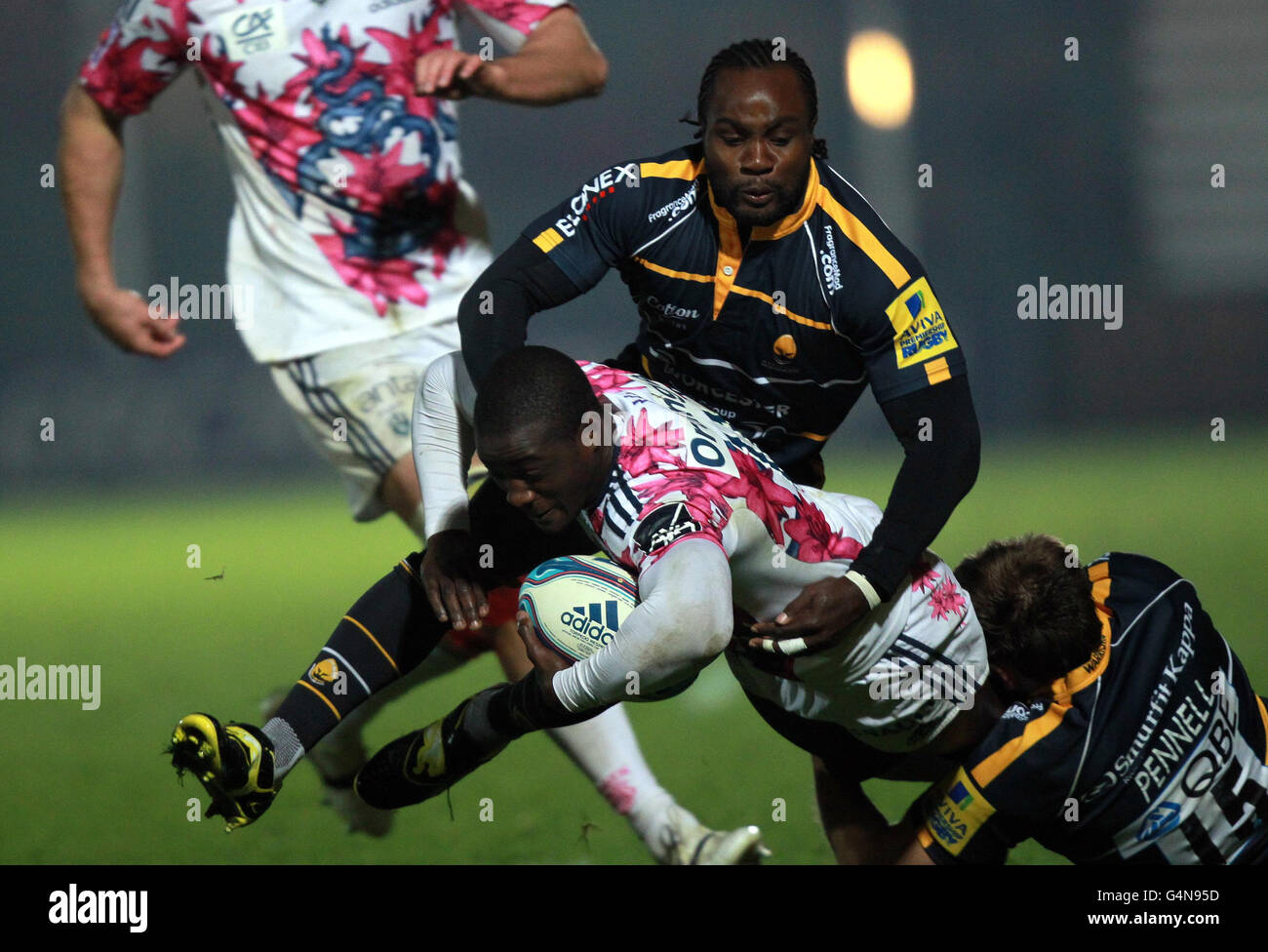 Worcester warriors marcel garvey hi-res stock photography and images ...