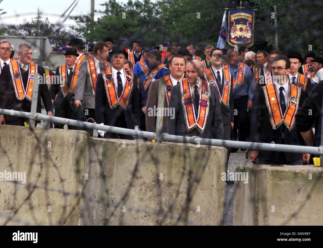 Drumcree protest hi-res stock photography and images - Alamy