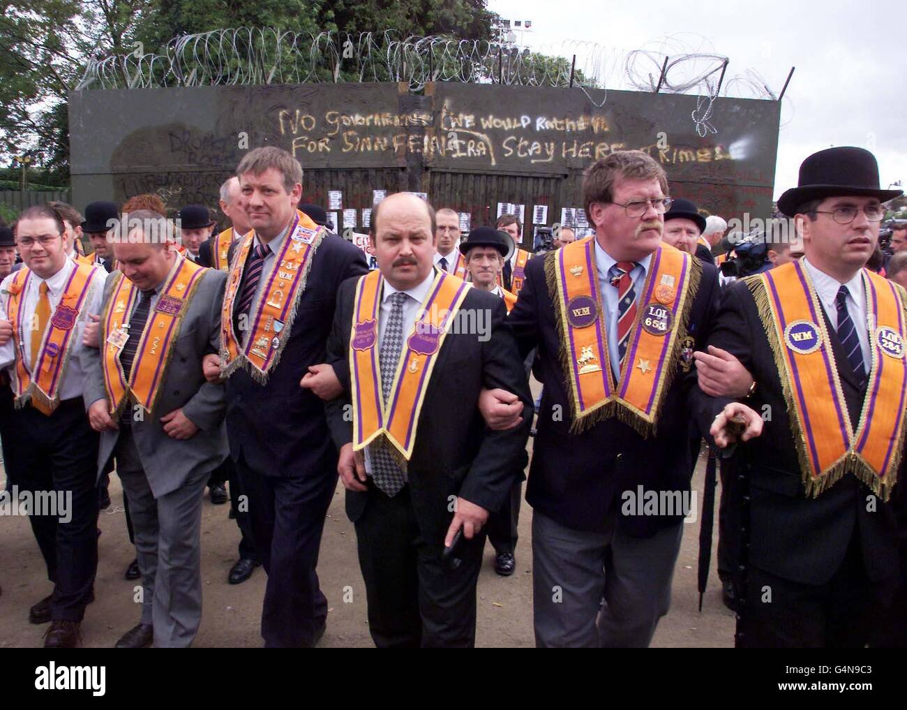 Acting as marshals hi-res stock photography and images - Alamy