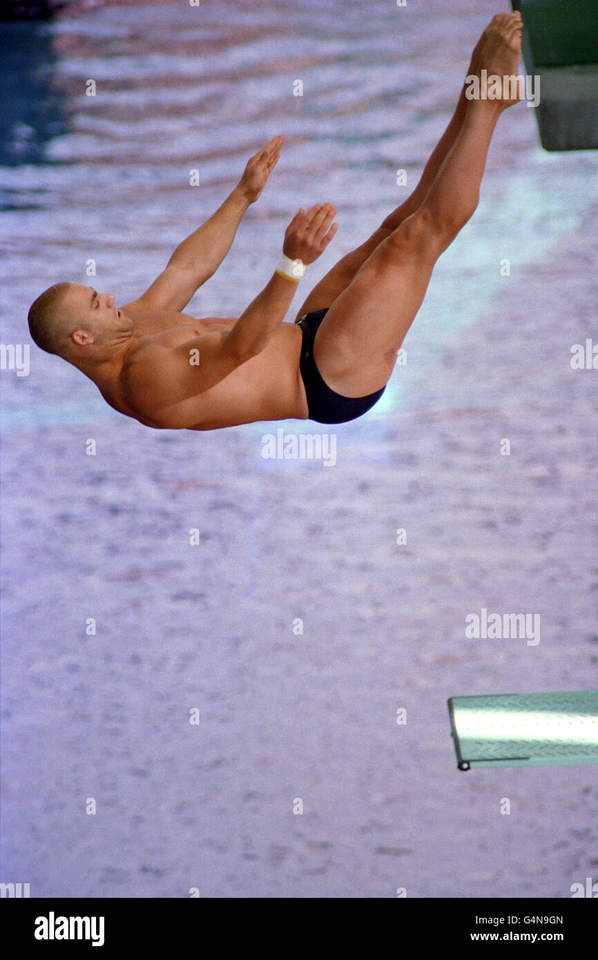 Diving - Atlanta Olympic Games 1996 - Men's Springboard Stock Photo - Alamy