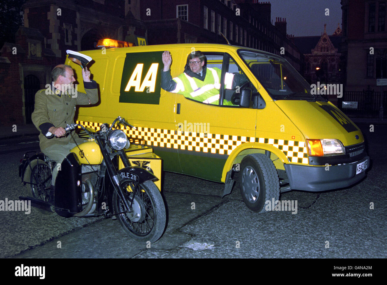 Aa bsa patrol motorcycle hi-res stock photography and images - Alamy