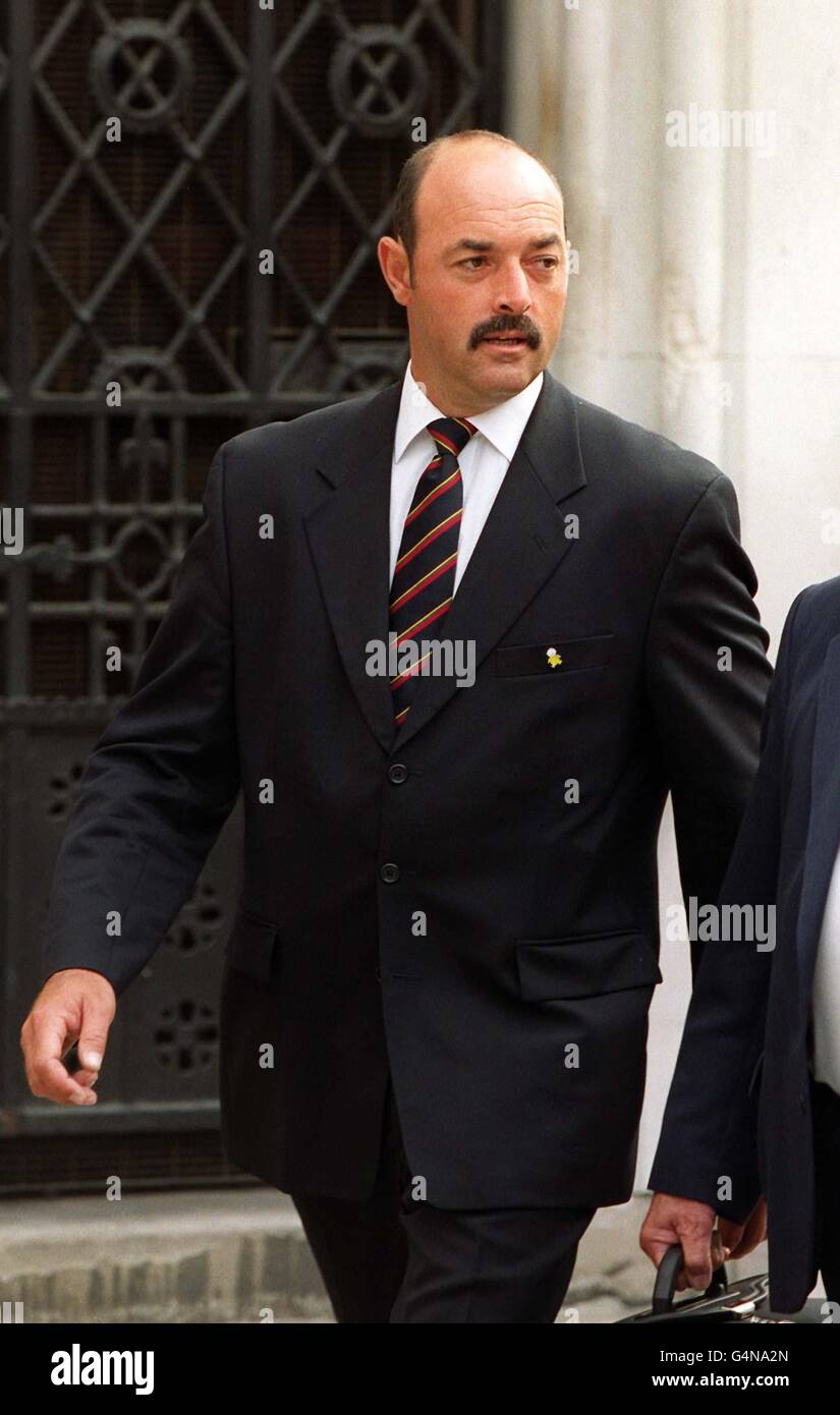 Former Liverpool goalkeeper Bruce Grobbelaar arriving at the High Court ...