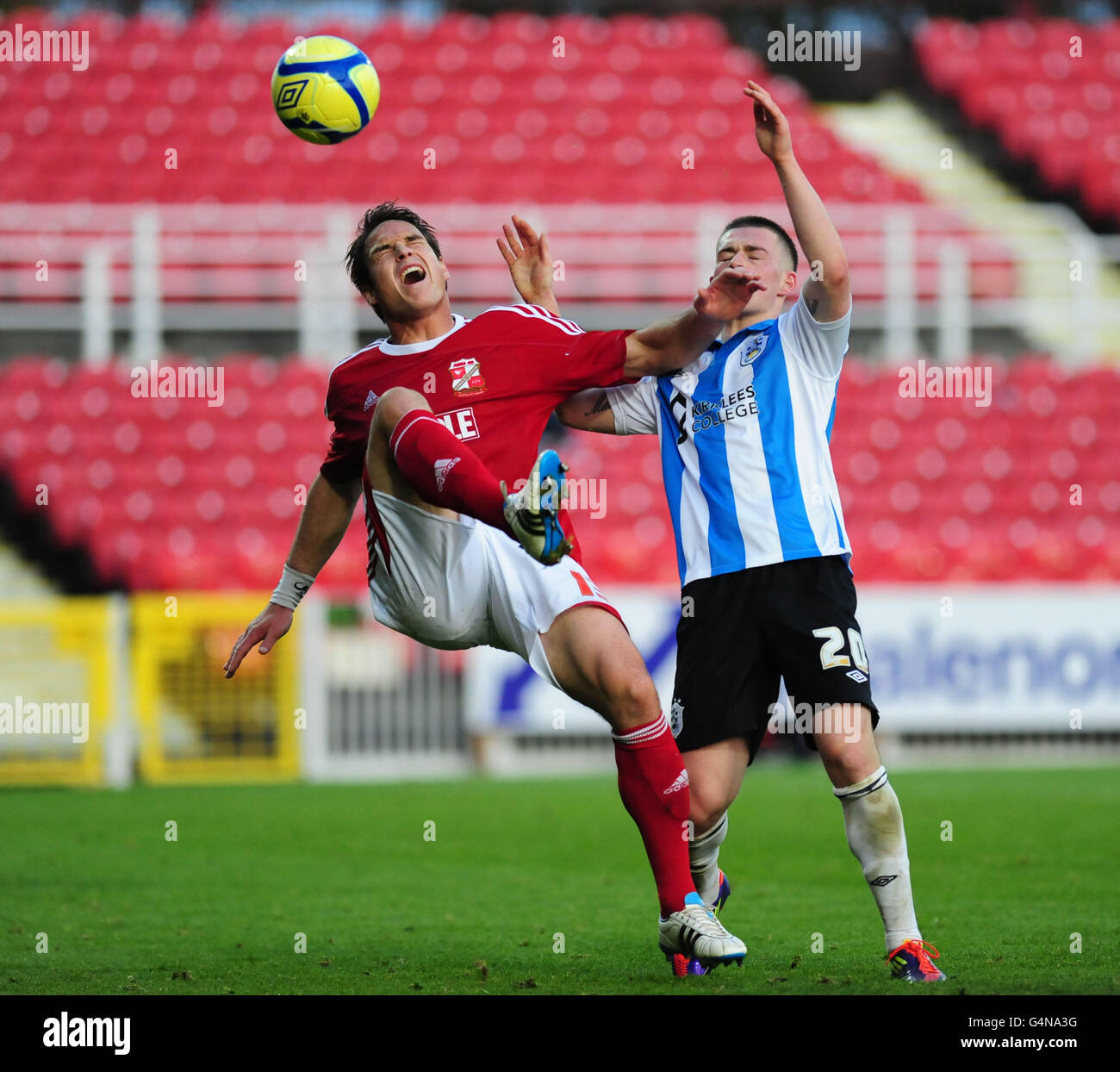 Soccer - FA Cup - First Round - Swindon Town v Huddersfield Town ...