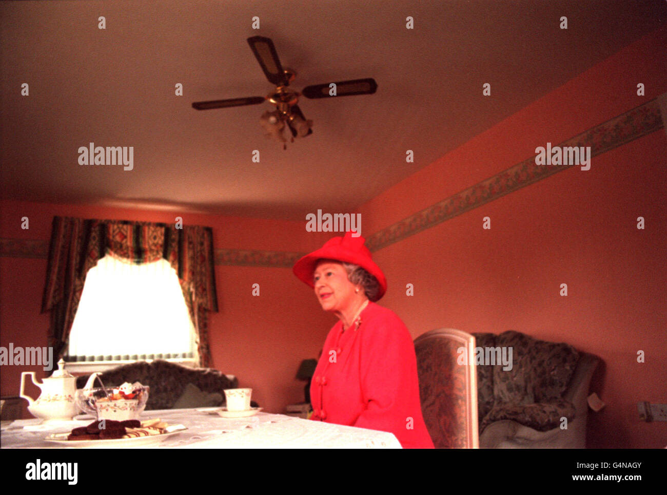 The Queen/Tea Party Stock Photo - Alamy