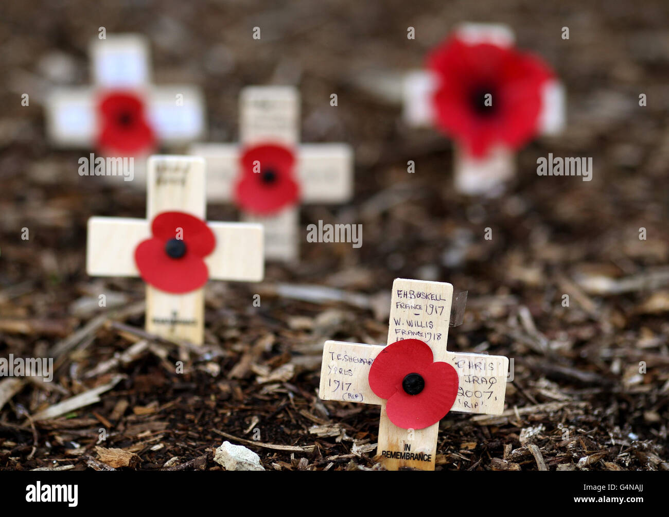 Memorial remembrance general view gv hi-res stock photography and ...