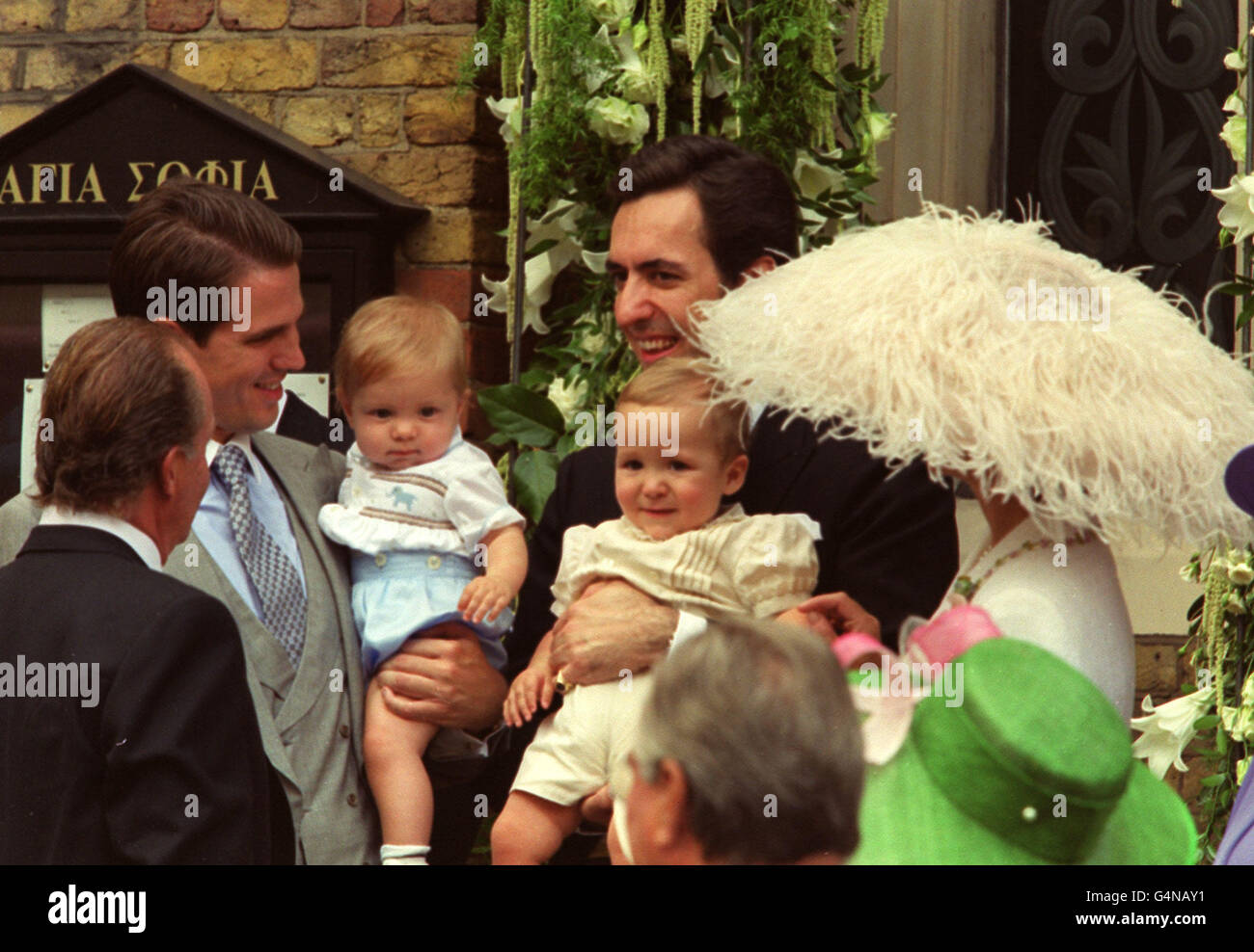 Son prince princess pavlos greece hi-res stock photography and images ...