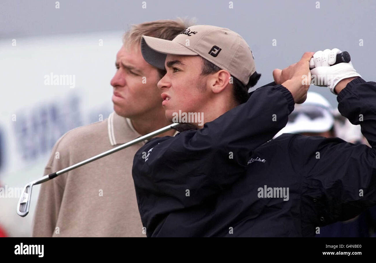 Zane Scotland, who has become the youngest qualifier of the Open ...