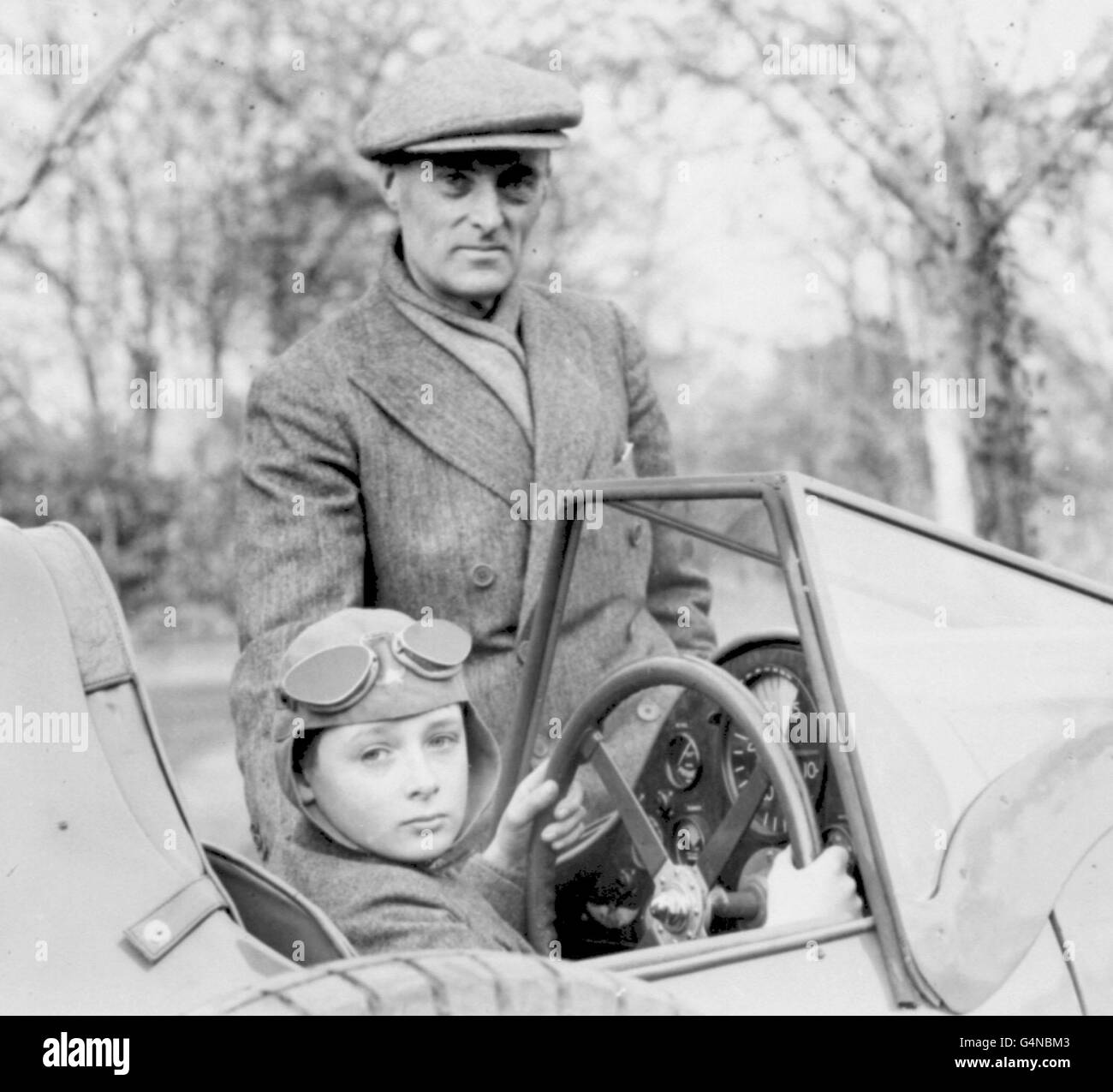 Sir Malcolm Campbell Stock Photo - Alamy