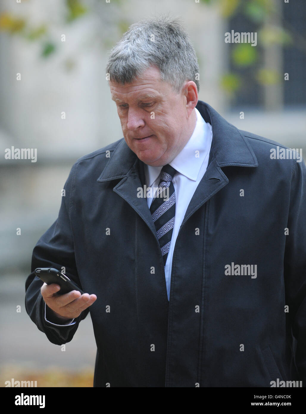Football agent Ian Elliott arrives at Hull Crown Court, Hull Stock ...