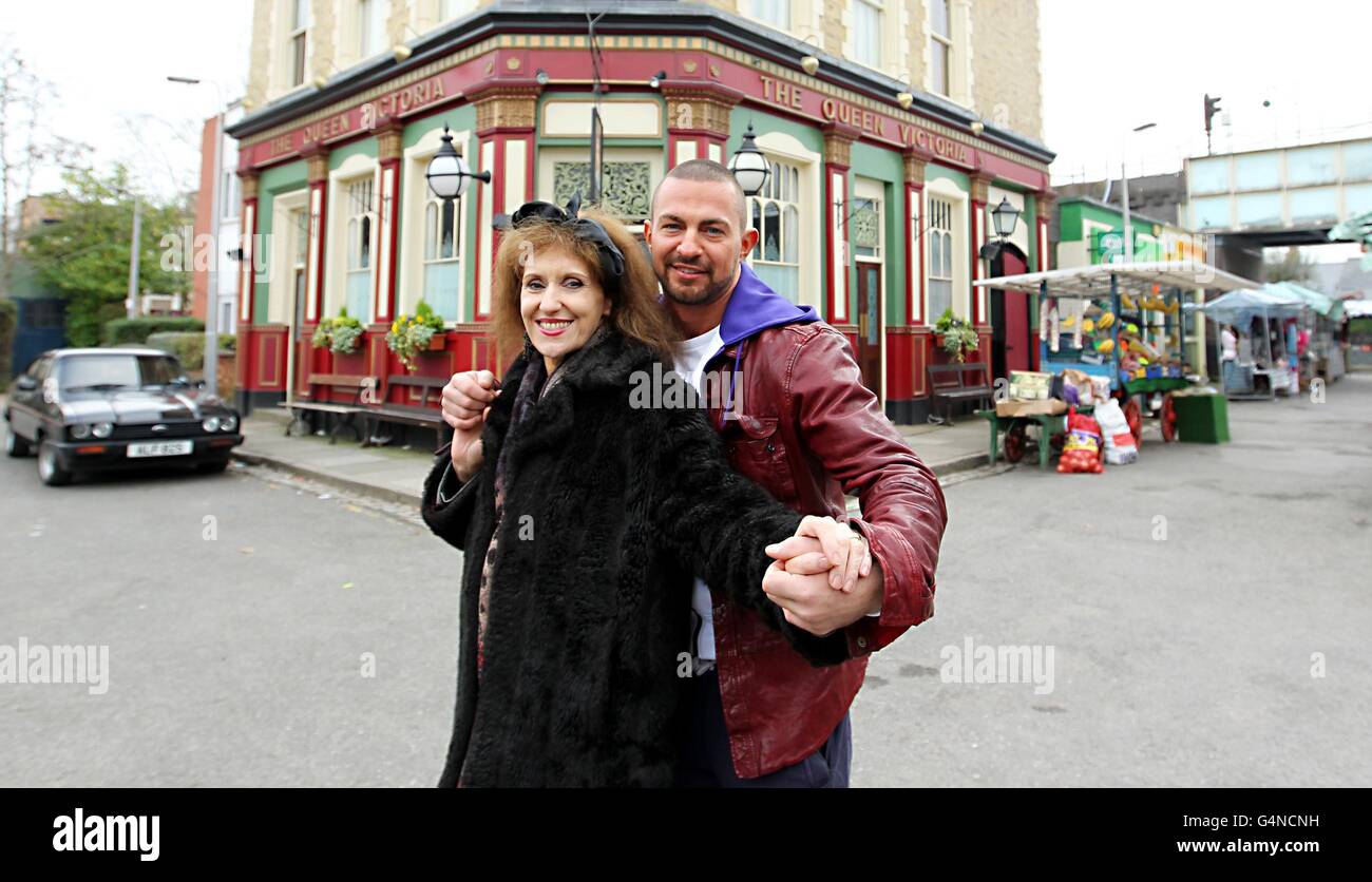 Anita Dobson dancing with strictly come dancing partner Robin Windsor ...