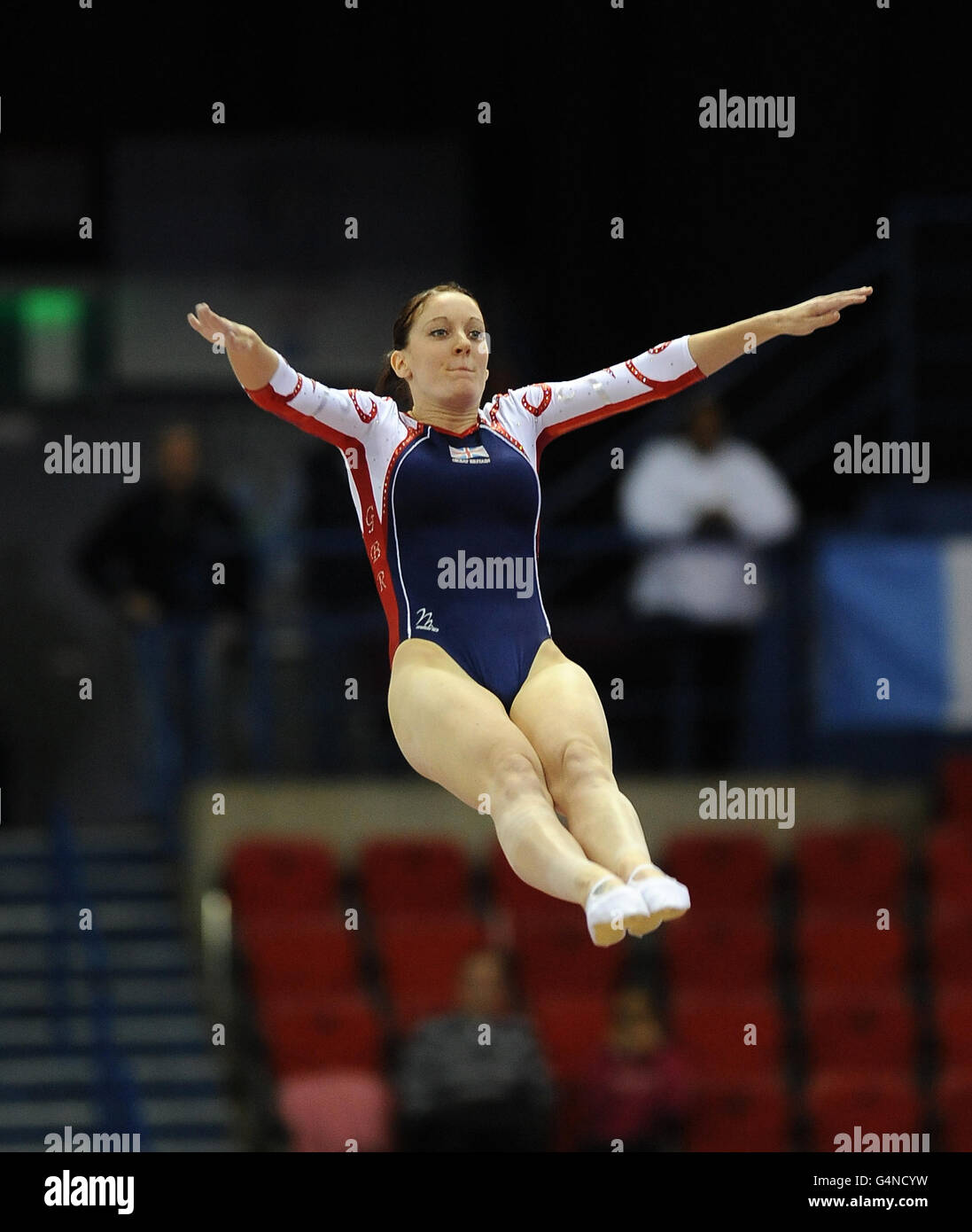 Trampolining tumbling champs 2011 hi-res stock photography and images ...