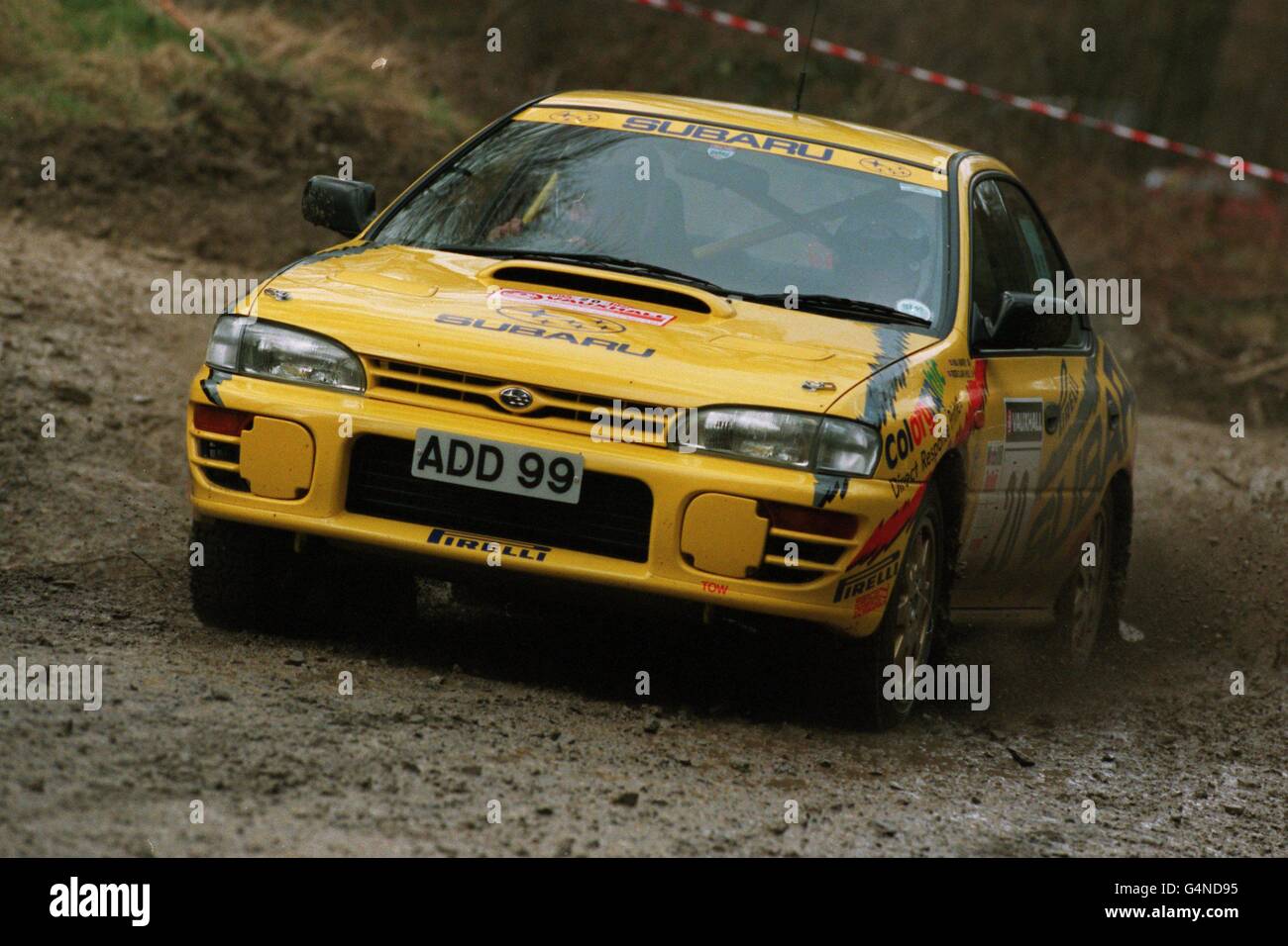 RALLY OF WALES MOTOR RACING Stock Photo - Alamy