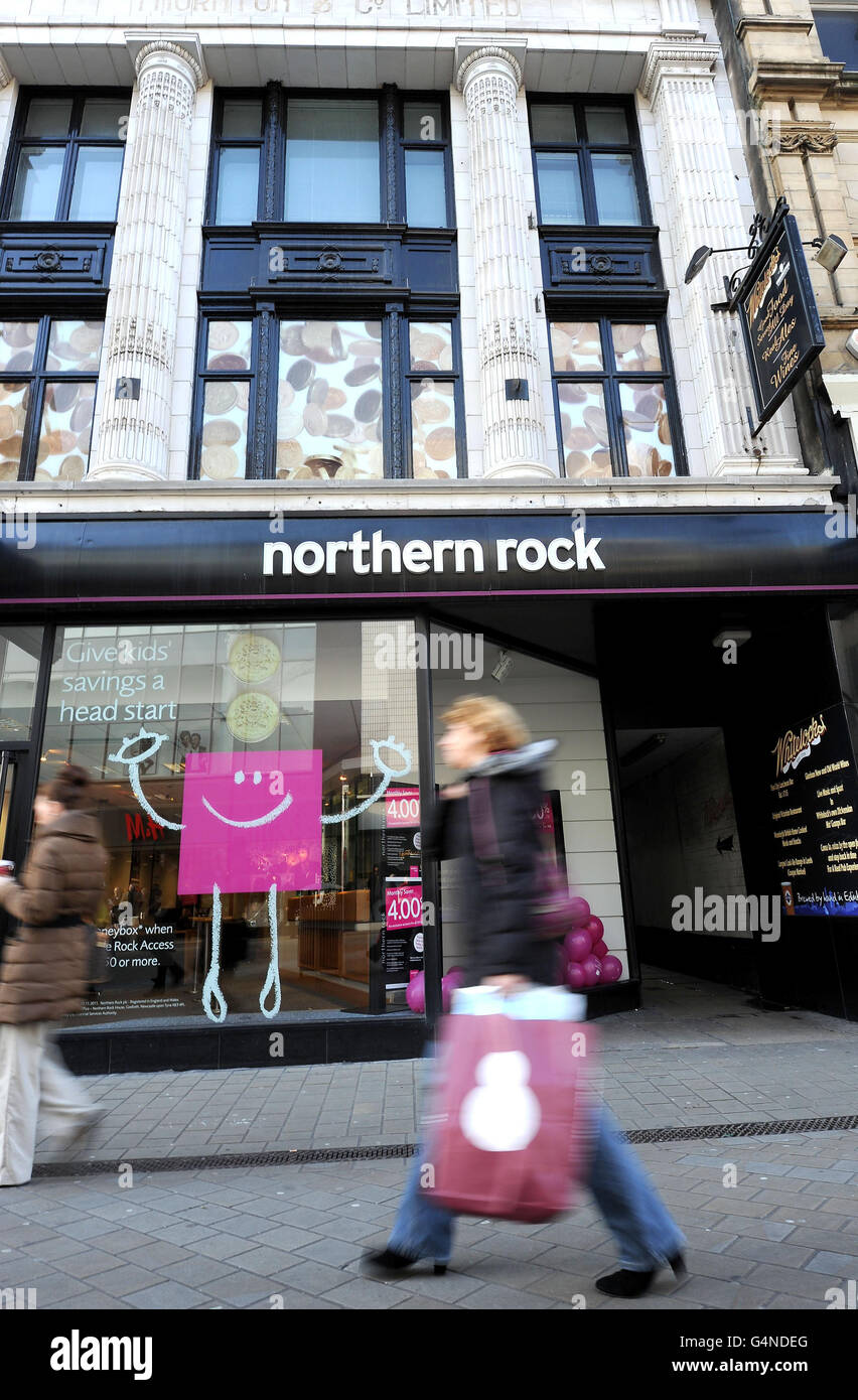 Northern Rock sale Stock Photo - Alamy