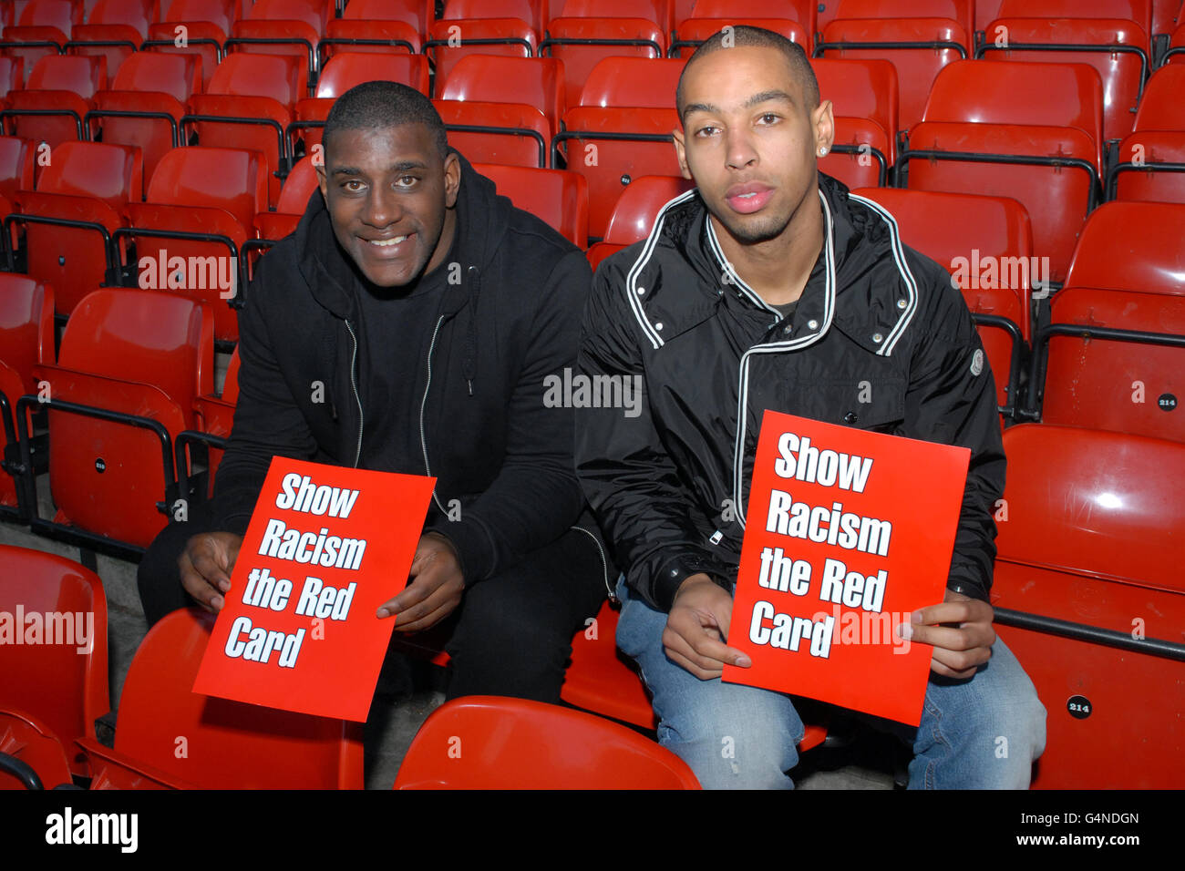 Soccer - Show Racism The Red Card Event - City Ground Stock Photo - Alamy