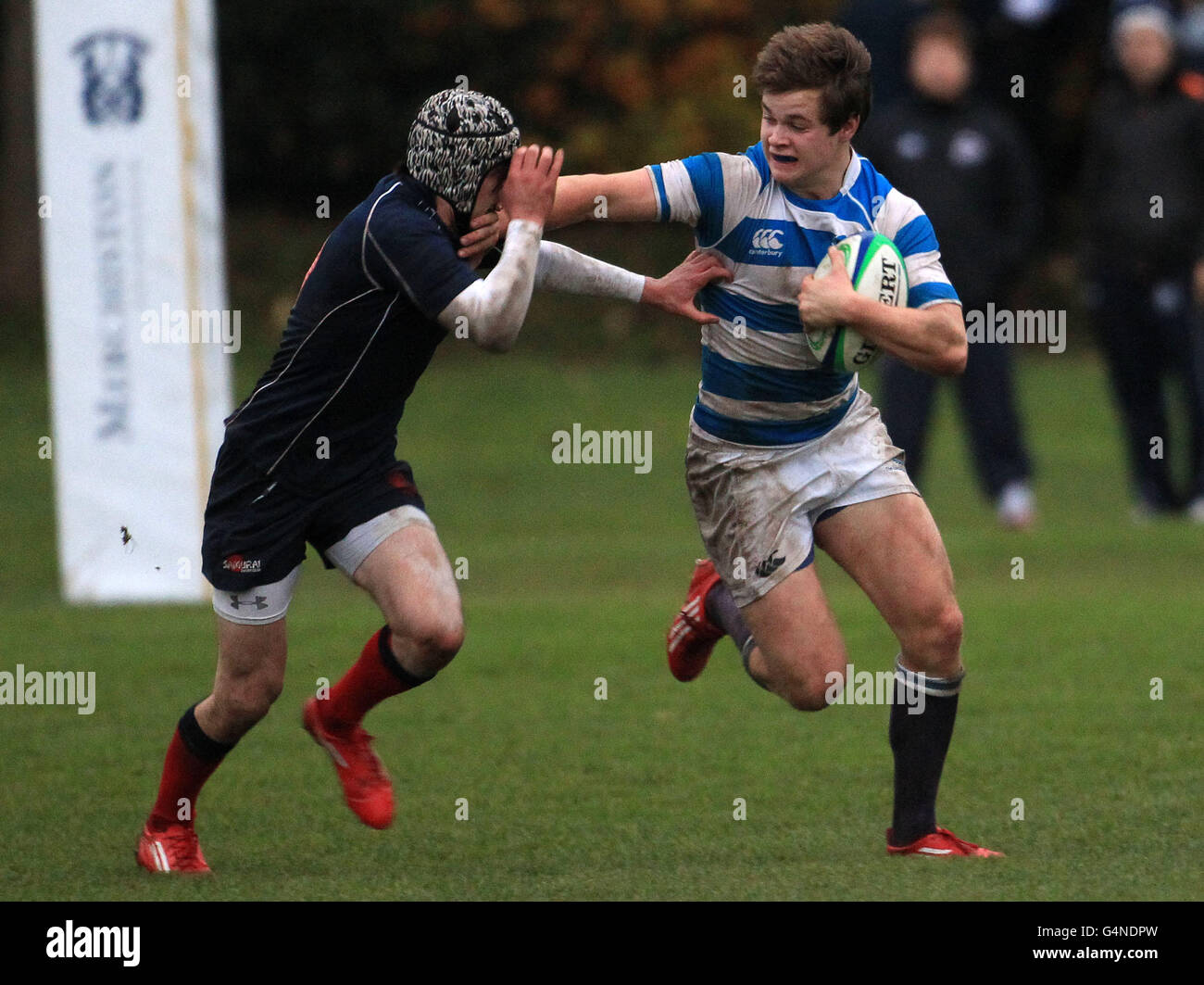 Rugby Union - Brewin Dolphin Semi Final - Merchiston Castle School v ...
