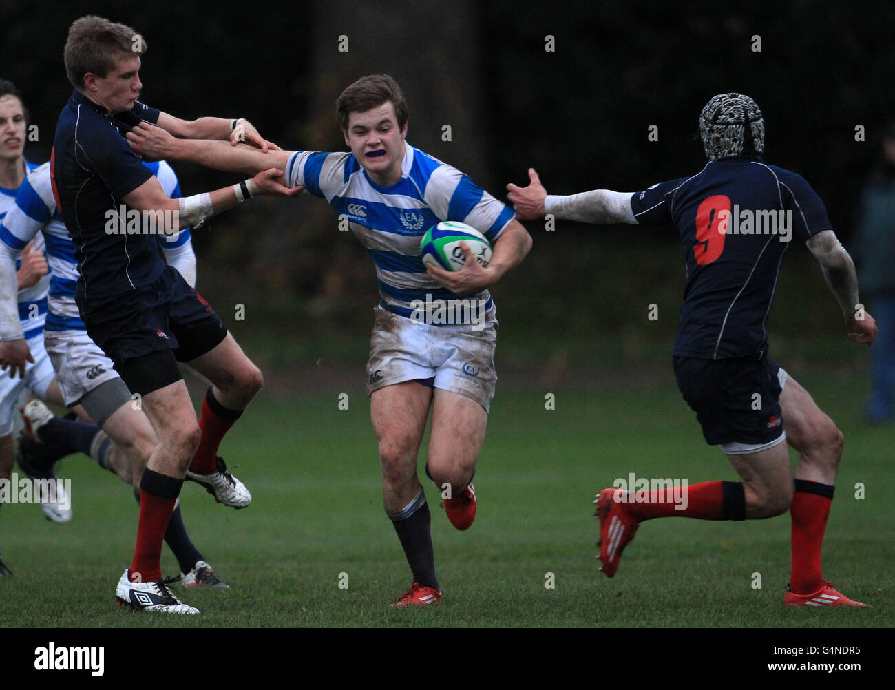 Rugby Union - Brewin Dolphin Semi Final - Merchiston Castle School v ...