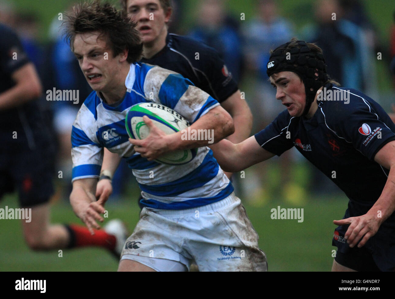 Rugby Union - Brewin Dolphin Semi Final - Merchiston Castle School v ...
