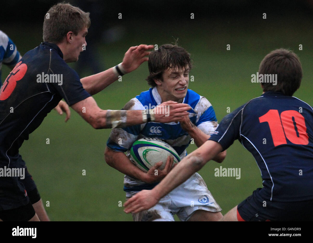 Rugby Union - Brewin Dolphin Semi Final - Merchiston Castle School v ...