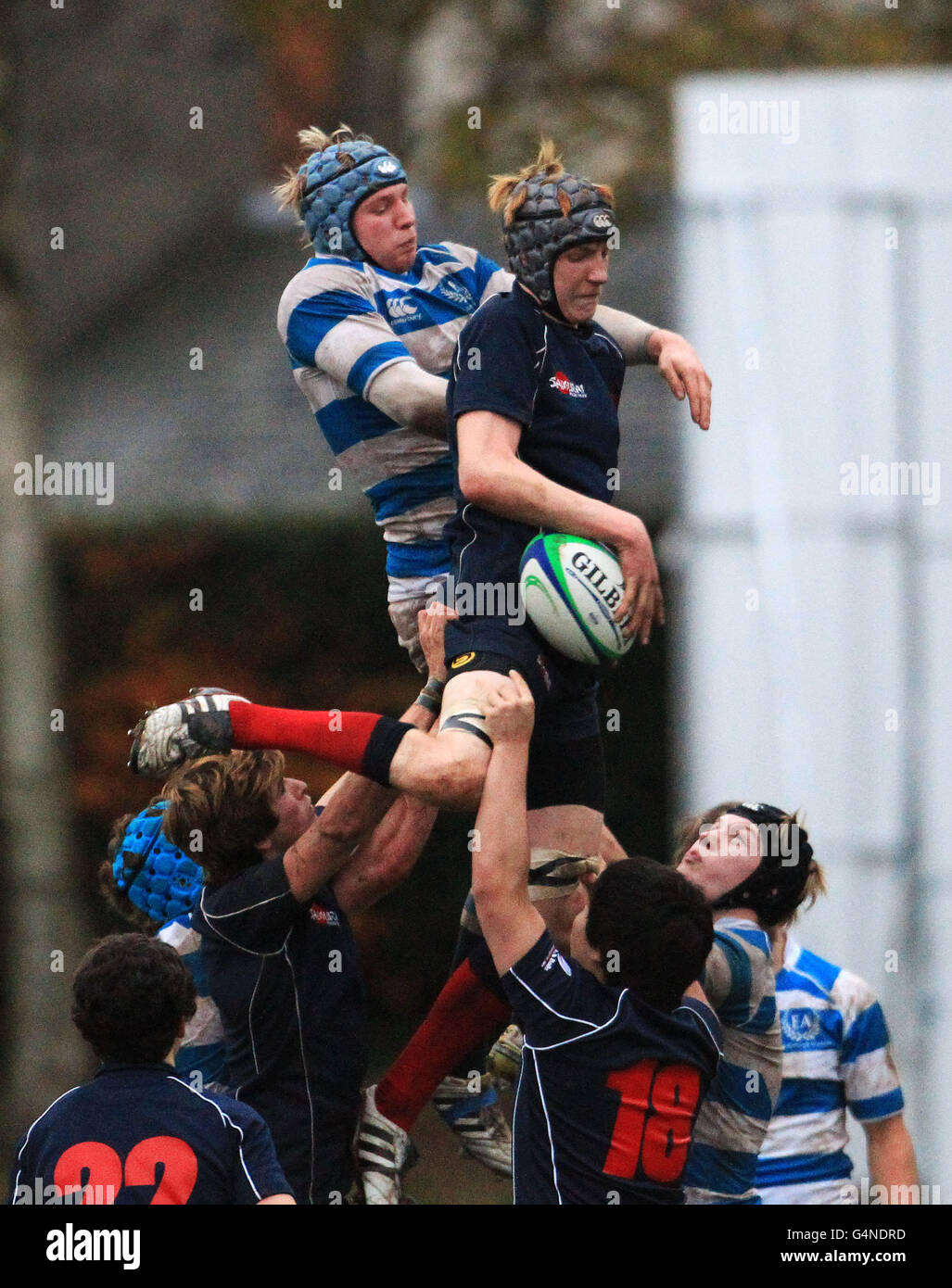 Rugby Union - Brewin Dolphin Semi Final - Merchiston Castle School v ...