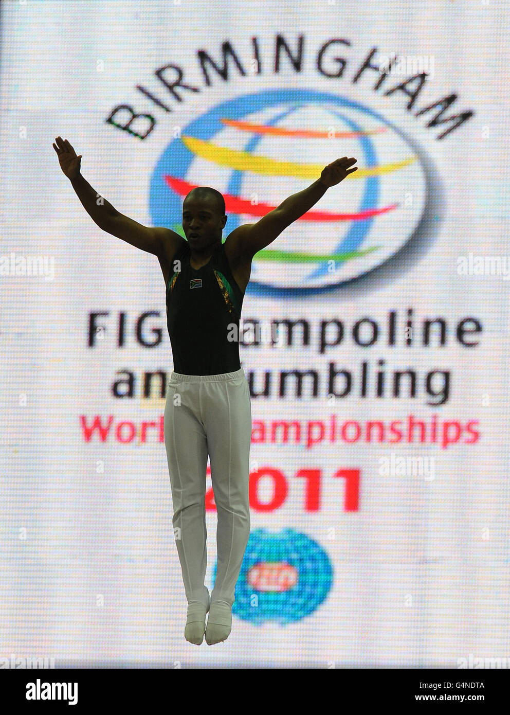 Trampolining tumbling champs 2011 hi-res stock photography and images ...