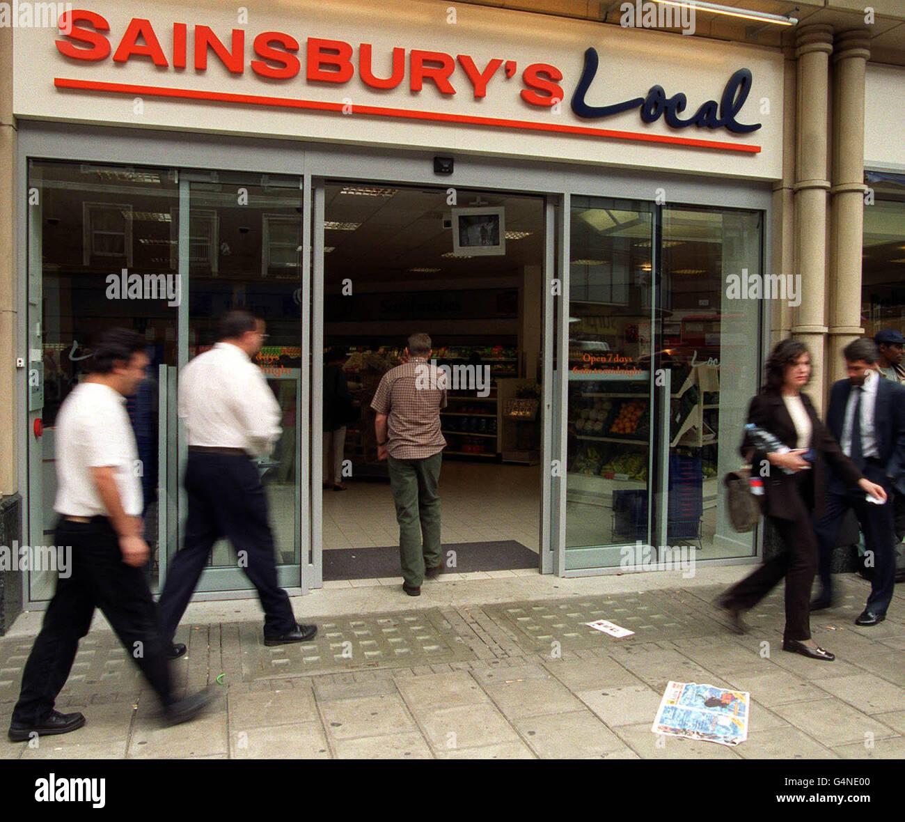 Supermarkets group j sainsbury has announced plans to create 10 hi-res ...