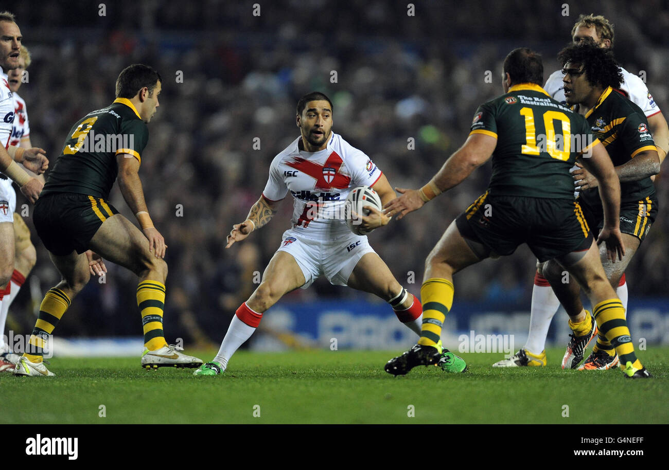 Rugby League - Four Nations - Final - England v Australia - Elland Road ...