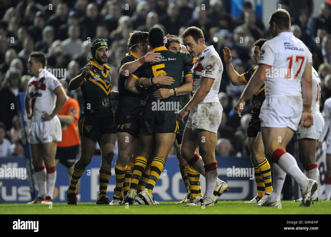 Rugby League - Four Nations - Final - England v Australia - Elland Road ...