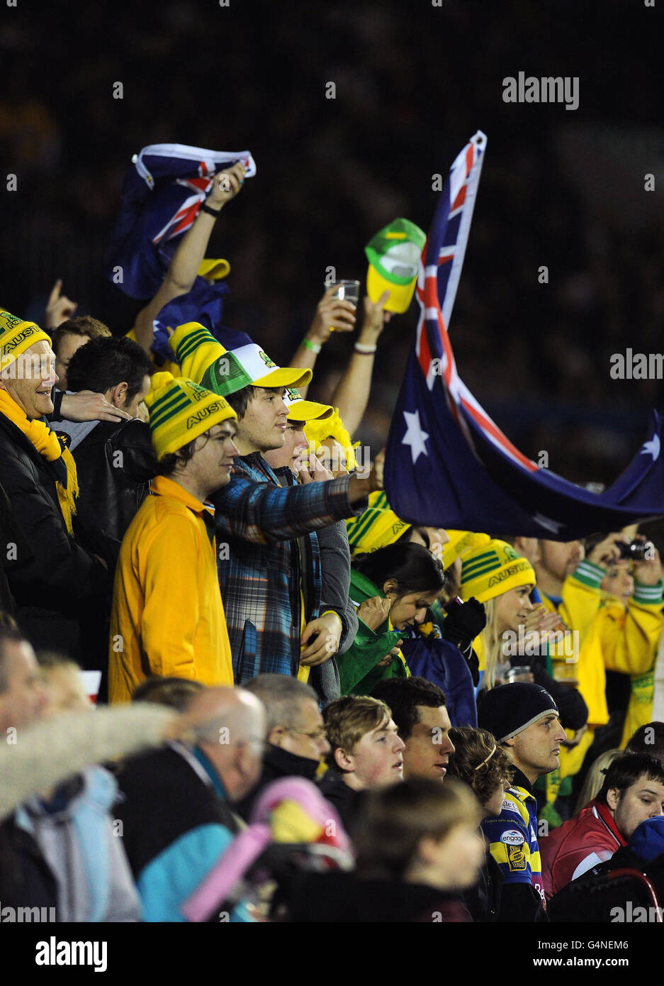 Australian rugby league fans hi-res stock photography and images - Alamy