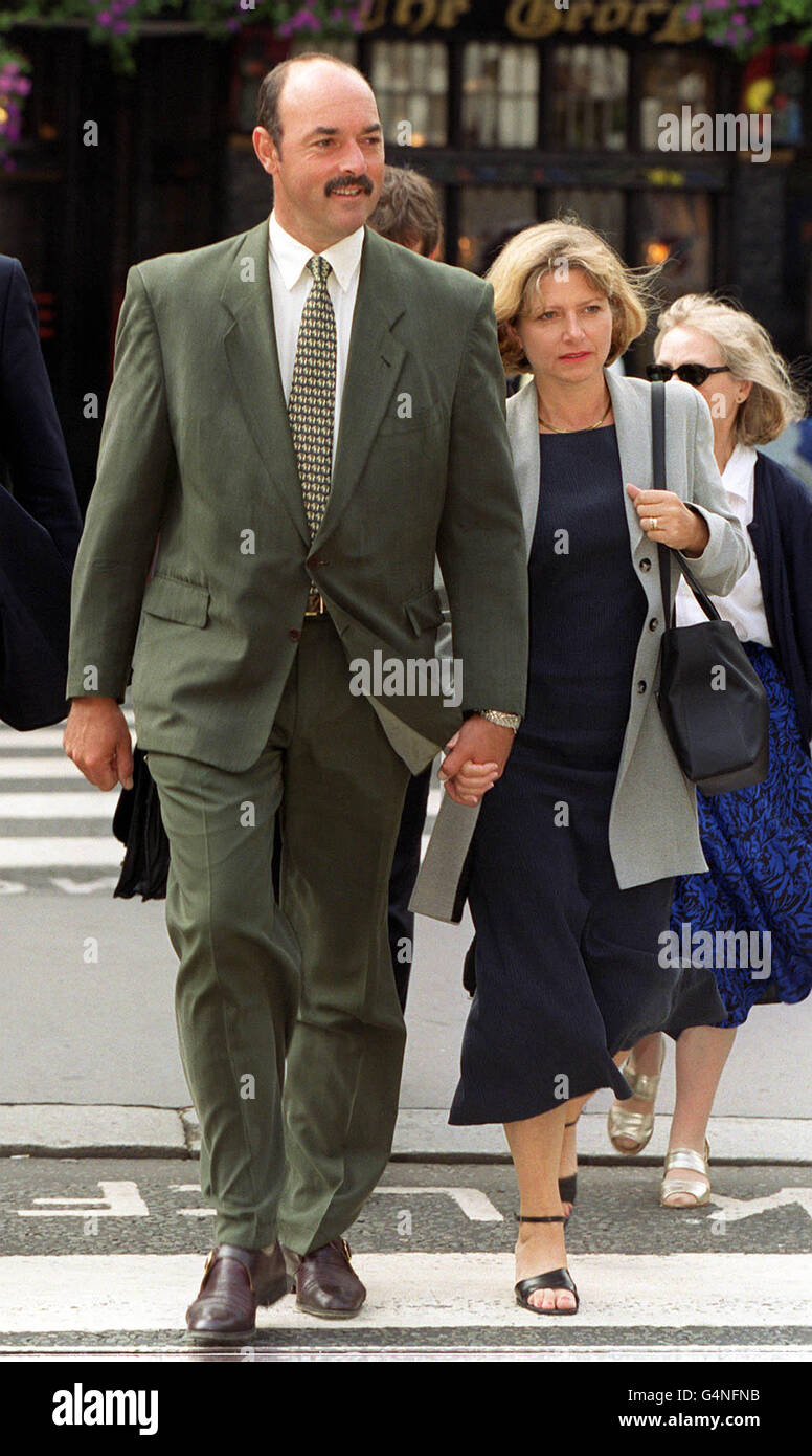 Former Liverpool and Southampton goalkeeper Bruce Grobbelaar, arriving ...