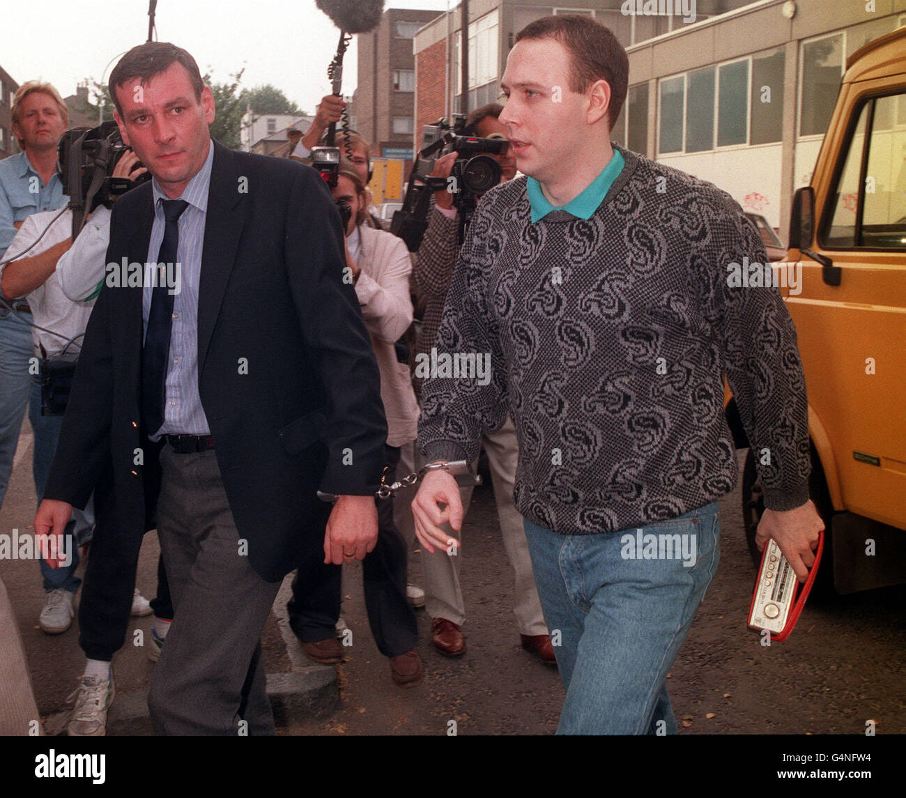 Ealing Vicarage rape gang member Martin McCall (right) arrives at ...