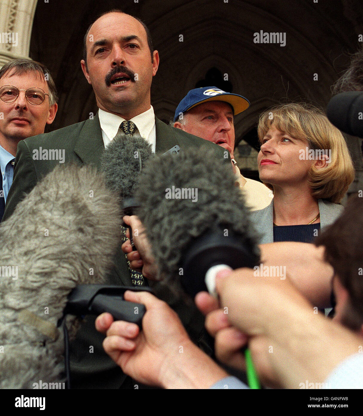 Former Southampton goalkeeper Bruce Grobbelaar with wife Debbie (right ...