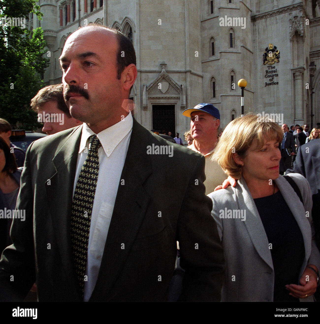 Former Liverpool Goalkeeper Bruce Grobbelaar With His Wife Debbie Stock ...