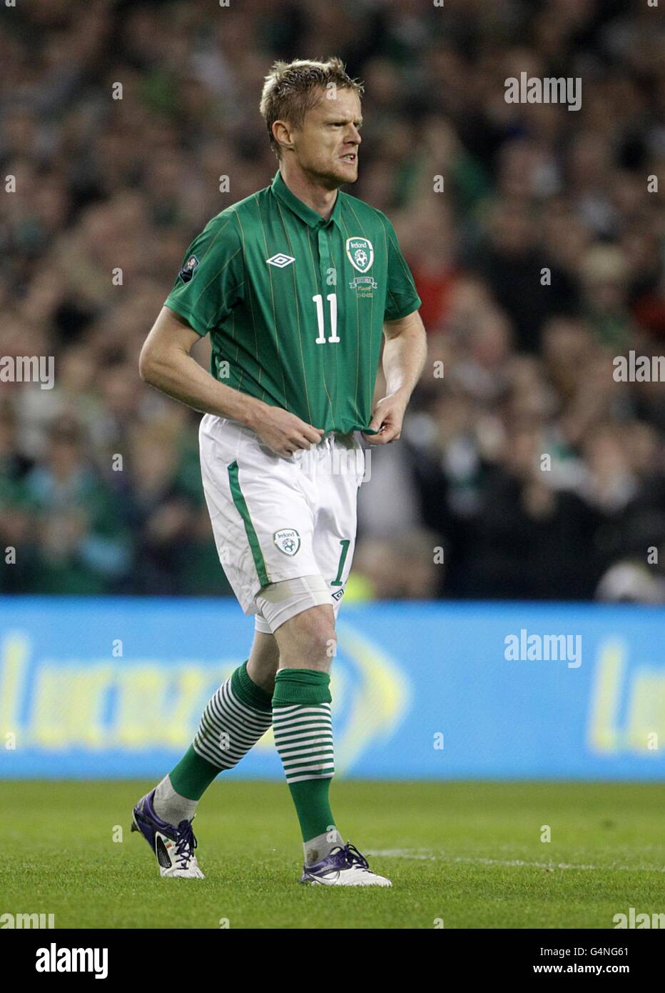 Soccer - UEFA Euro 2012 - Play-off - Second Leg - Ireland v Estonia ...