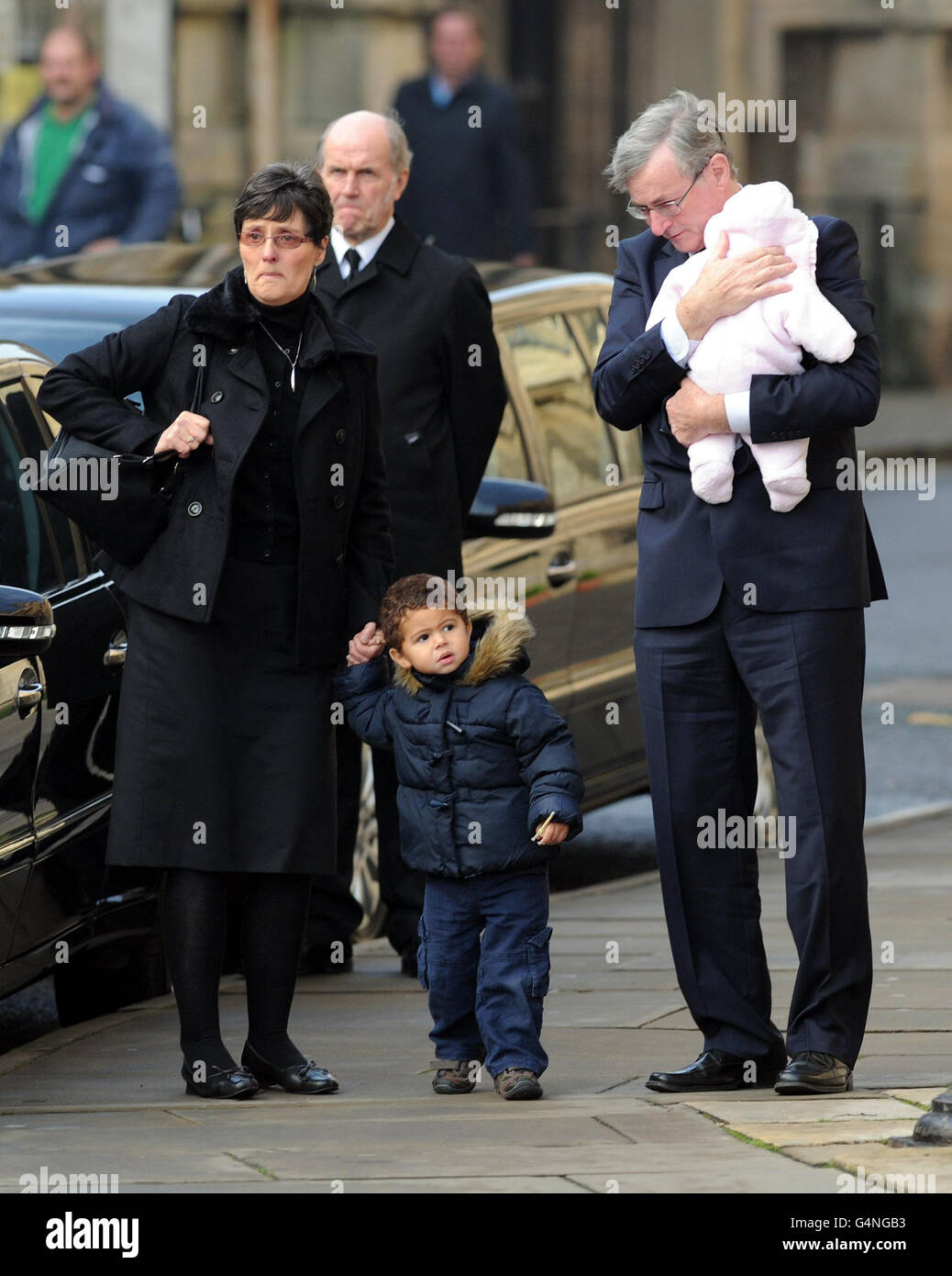 Heather Cooper funeral Stock Photo - Alamy