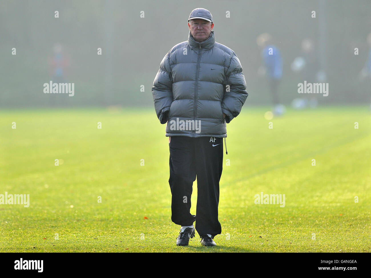 Carrington Training Ground United High Resolution Stock Photography and ...