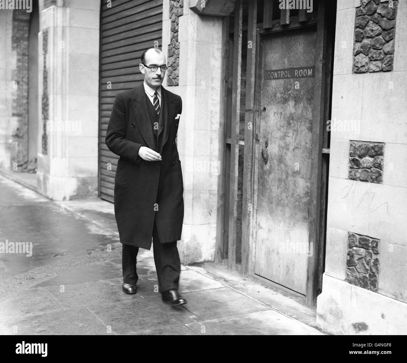 John Belcher, Parliamentary Secretary to the Board of Trade arrives at ...